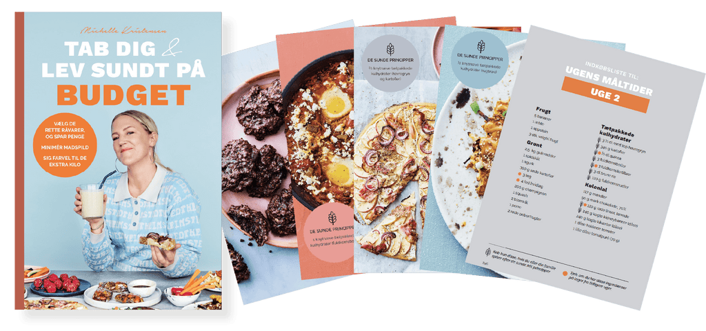 Tab dig, og lev sundt på budget - Fysisk bog – Michelle Kristensen
